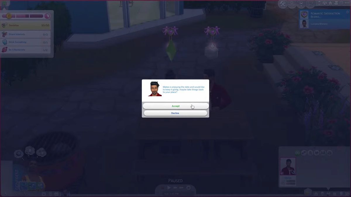 After 10 long years, The Sims 4 Lovestruck finally lets NPCs come to ...