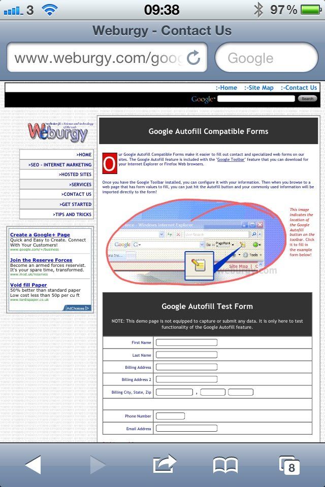 Daily Tip: How to use AutoFill to automatically fill out web forms on ...