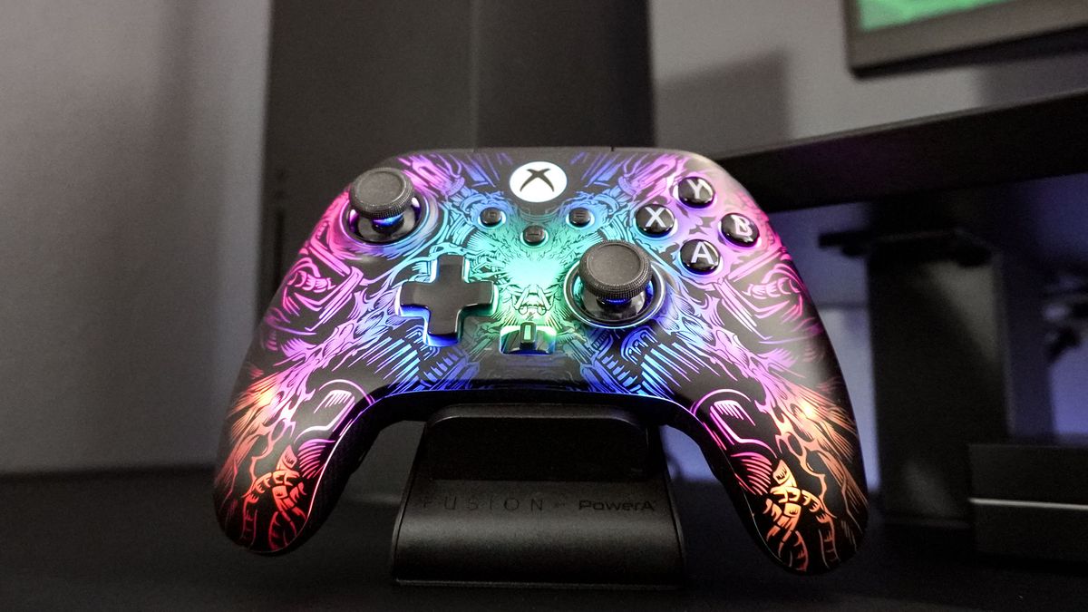 I tried PowerA’s Fusion Pro Wireless controller — and its RGB lighting ...