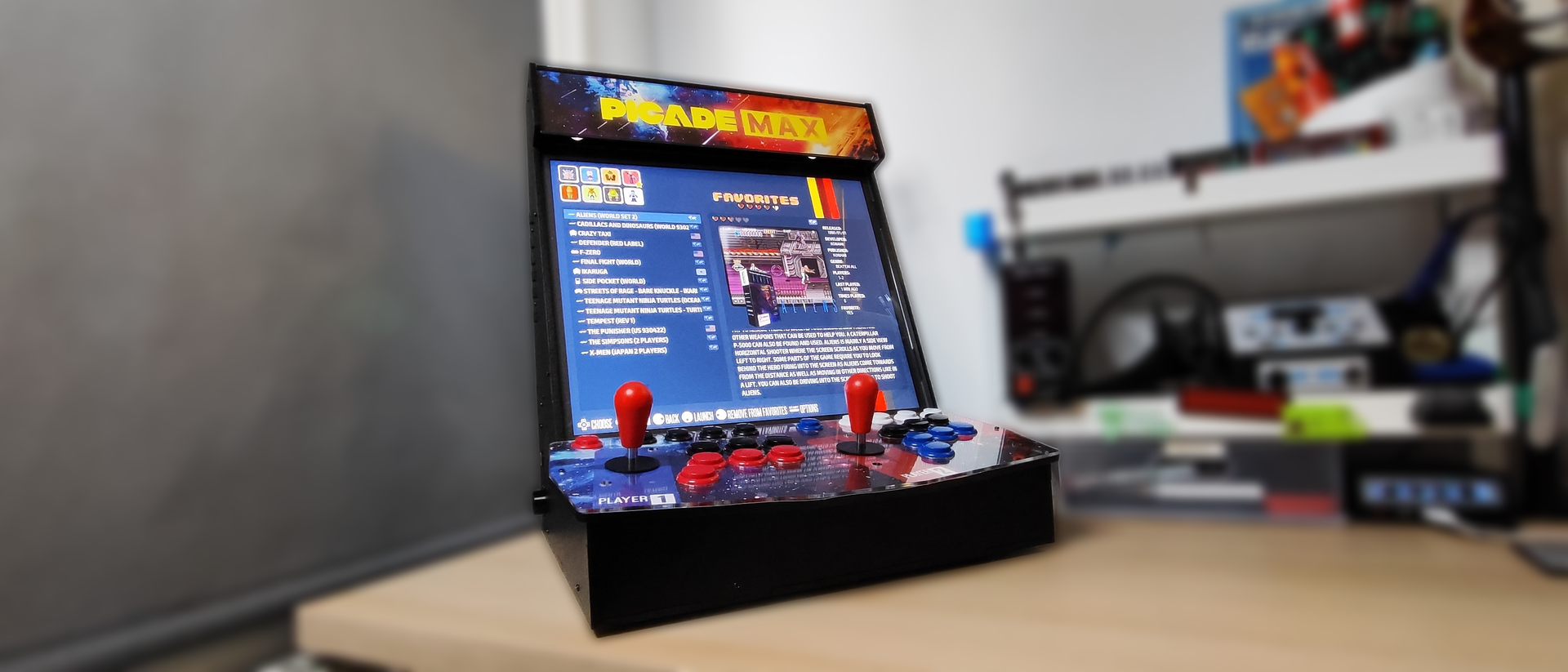 Picade Max Review: Two-Player DIY Retro Arcade for Raspberry Pi | Tom's Hardware