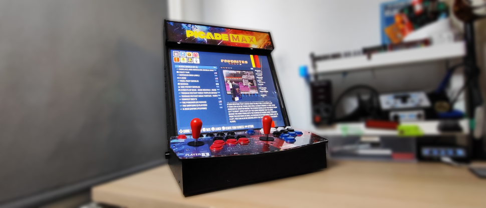 Picade Max Review: Two-Player DIY Retro Arcade for Raspberry Pi | Tom's Hardware