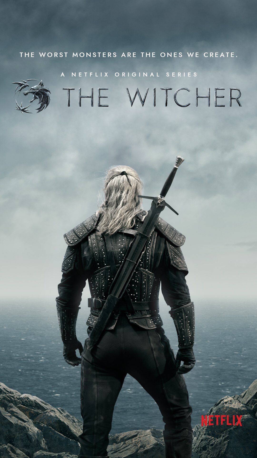 The Witcher TV series on Netflix now has a poster, logo and first ...