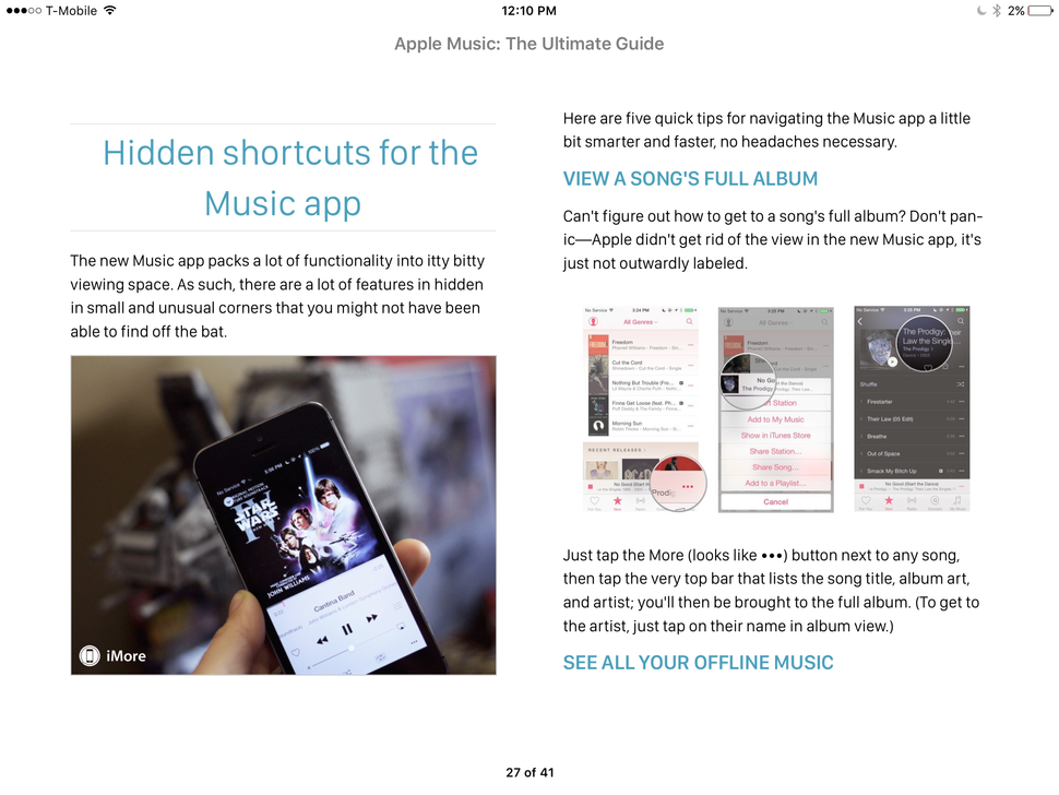 Get our Apple Music: The Ultimate Guide ebook! | iMore