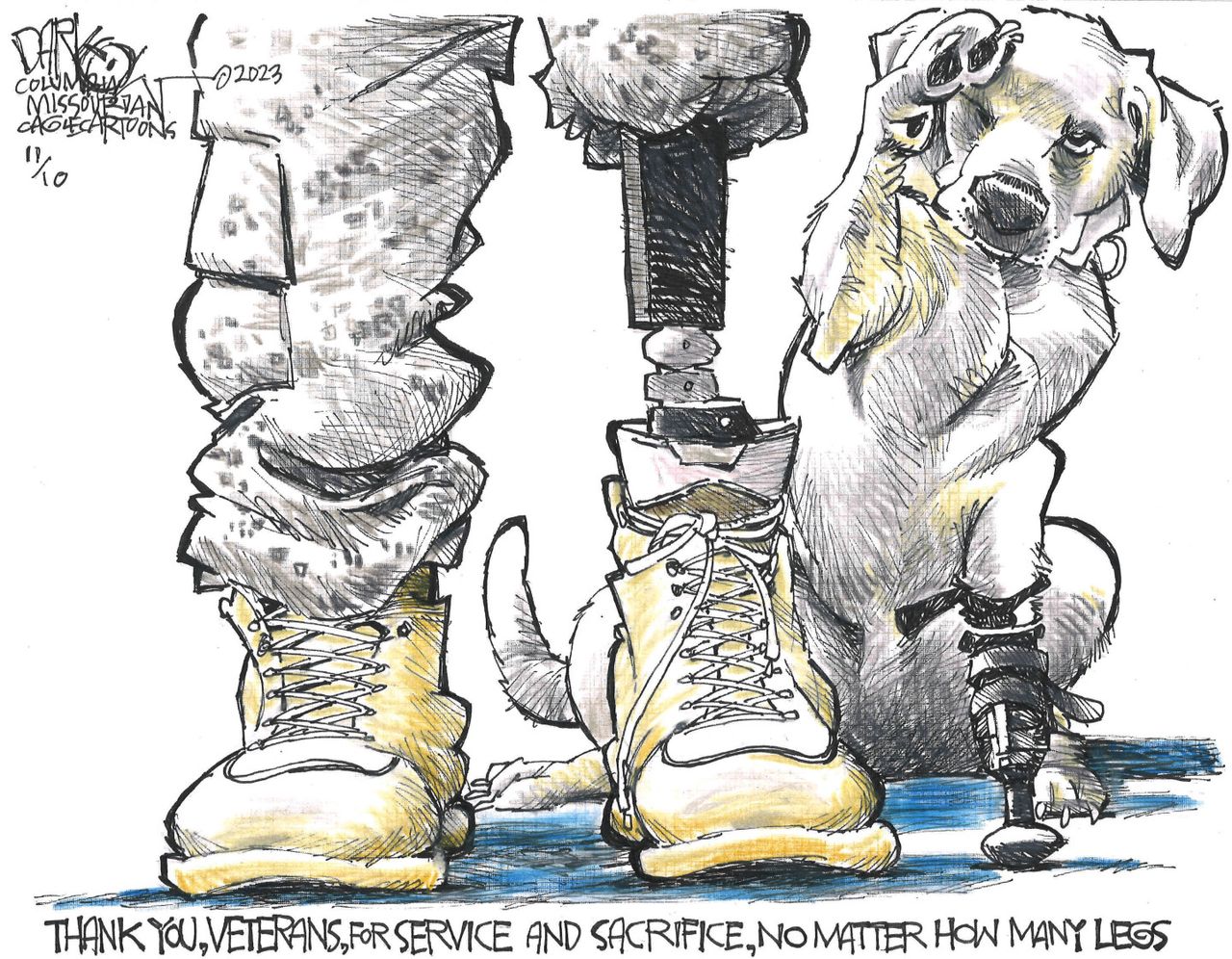 Today's political cartoons - November 11, 2023 | The Week