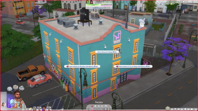 Beso Rápido Motel location and Wealthy Weirdo event in The Sims 4 ...