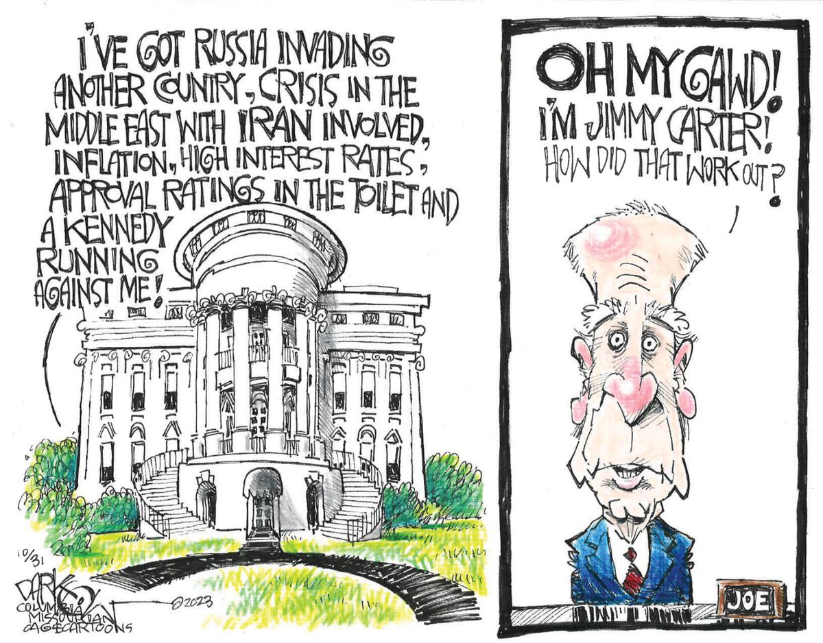 Today's political cartoons - October 31, 2023 | The Week