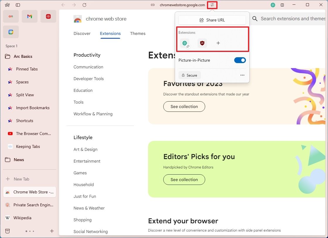 How to get started with Arc browser on Windows 11 | Windows Central
