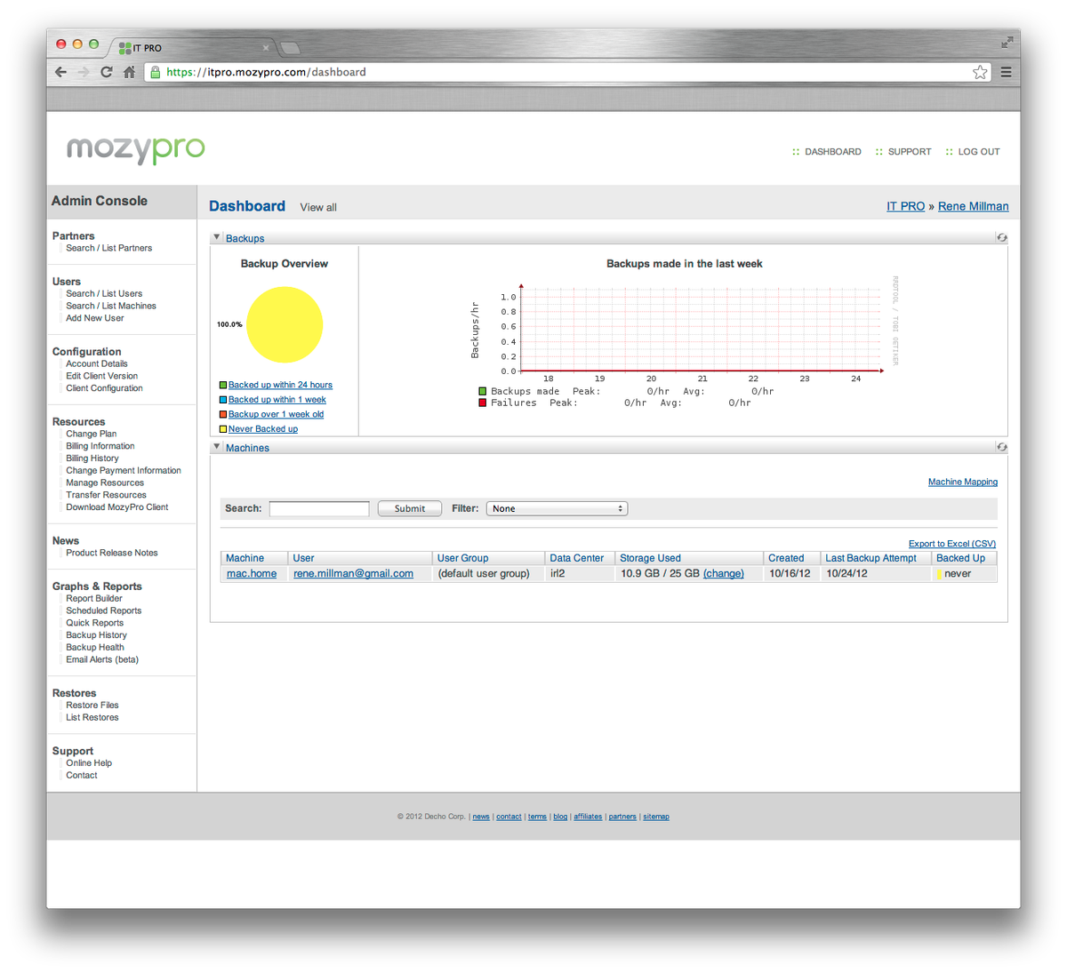 MozyPro review - Page 2 | ITPro