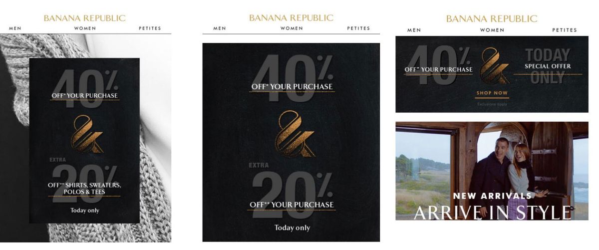 Banana Republic in legal battle over distinctive ampersand | Creative Bloq