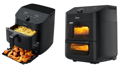 This two-zone air fryer comes with a clever integrated grill layer | T3