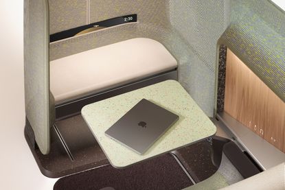 Caon Design Office reshapes airline seats with Woolmark | Wallpaper*