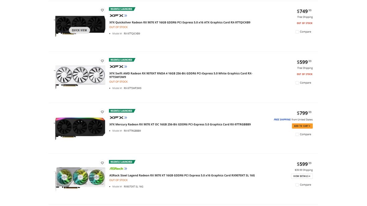 Where to buy AMD Radeon RX 9070 XT and RX 9070: the best retailers in ...