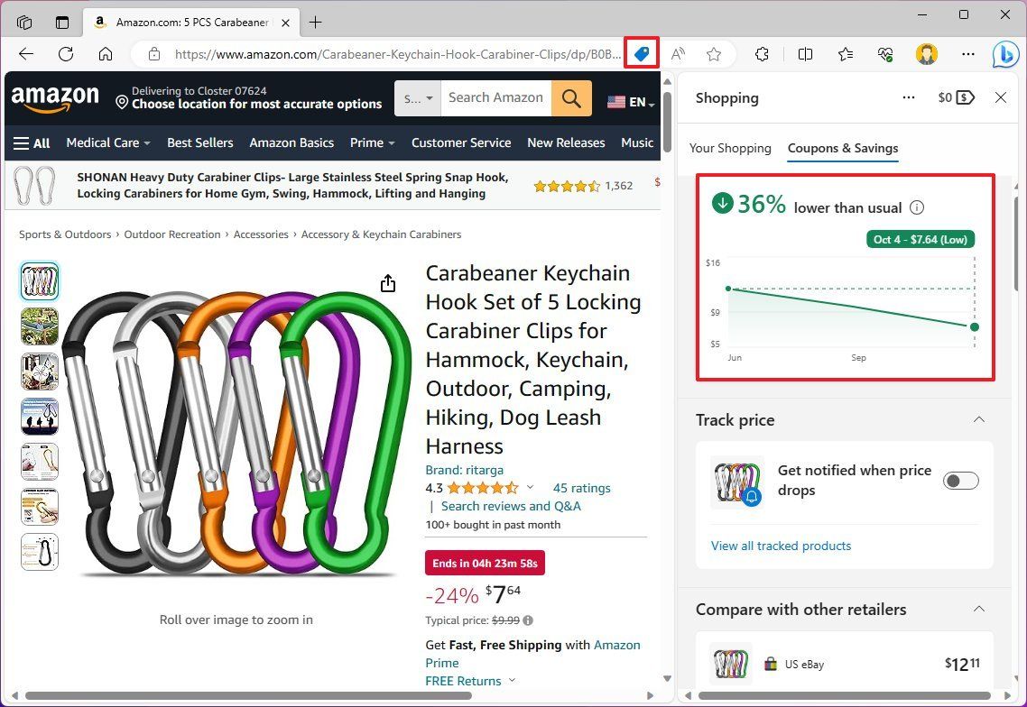 How to use browser shopping features for Amazon Prime Day | Windows Central