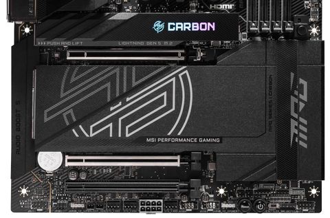 MSI X870E Carbon WIFI Motherboard Review: USB 4.0 has arrived | Tom's ...