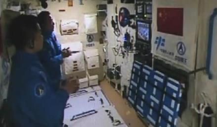 China Tiangong-2 Crew Launches "Accompanying" Satellite – Mission ...