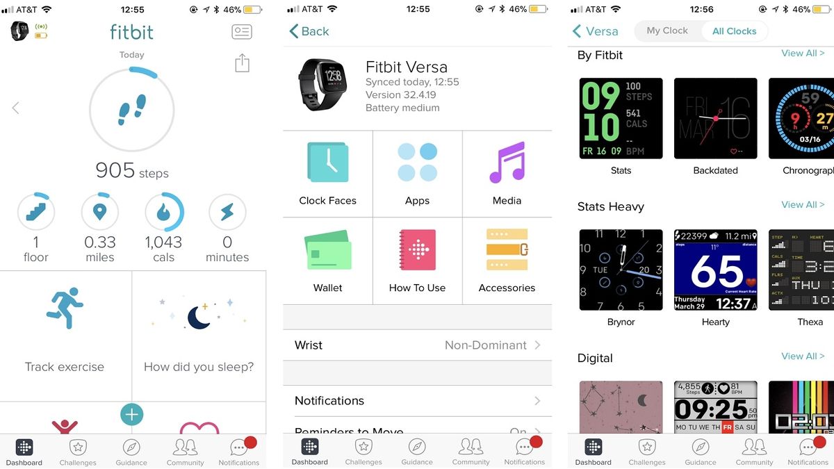 Interface and app - Interface and app - Fitbit Versa review - Page 3 ...