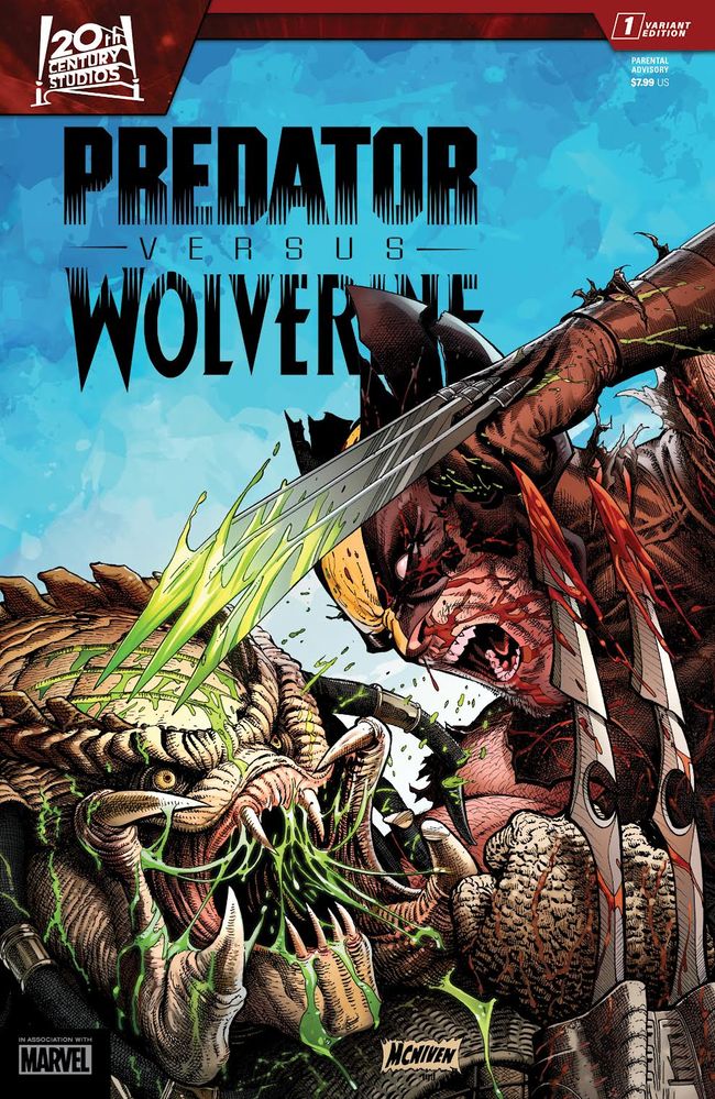 Marvel's 'Predator vs. Wolverine #1' claws its way through 8 awesome ...