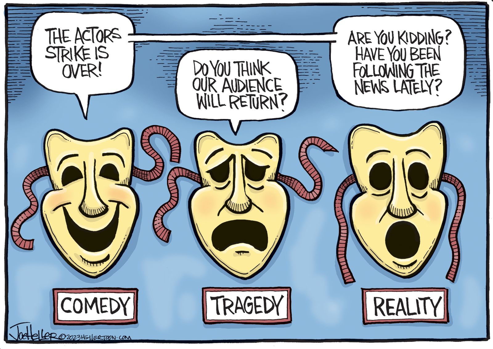 Today's political cartoons - November 11, 2023 | The Week