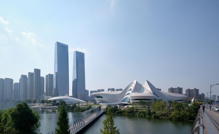 Zaha Hadid Architects’ Meixihu cultural centre in China | Wallpaper*
