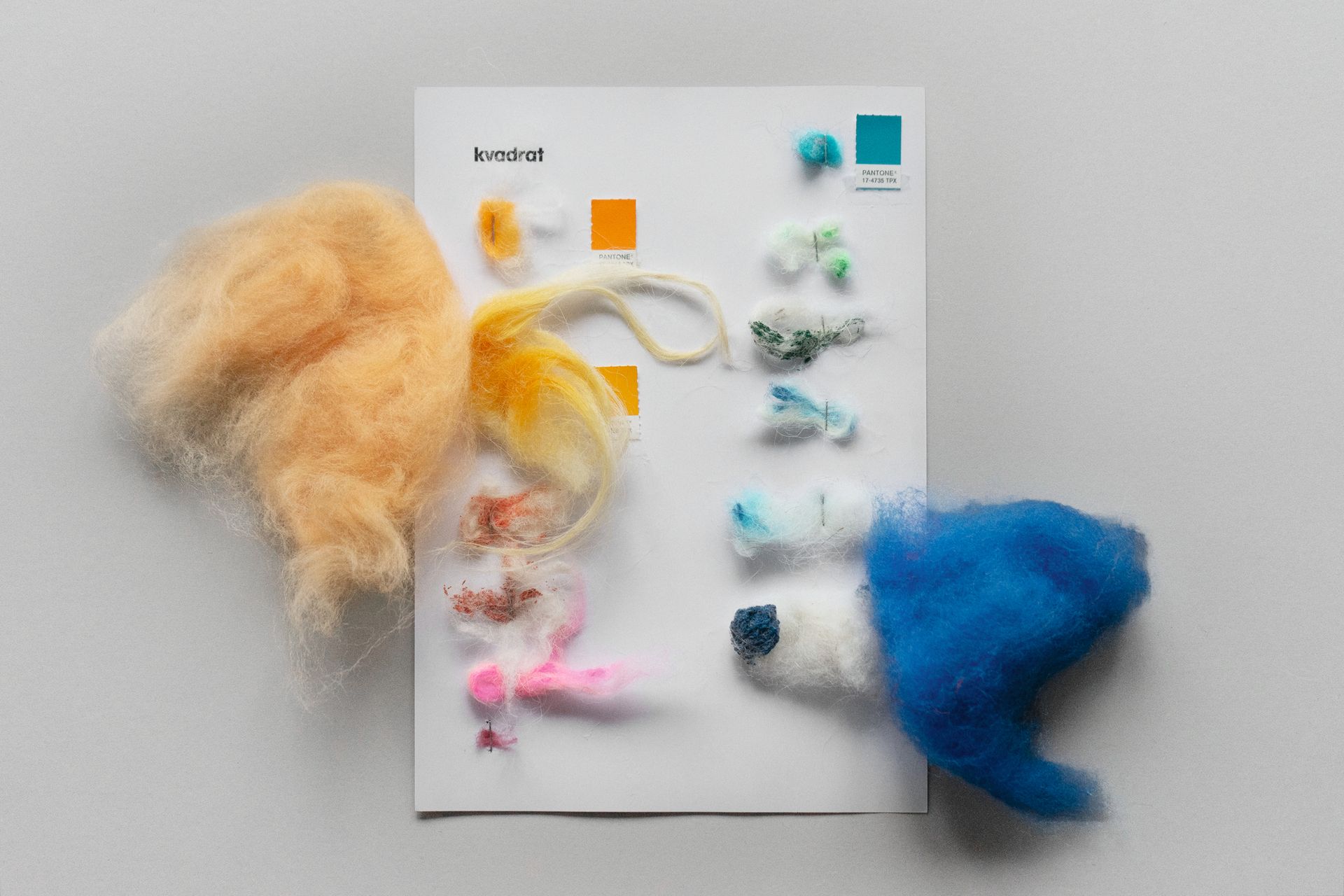 Peter Saville Kvadrat textiles inspired by colourful sheep | Wallpaper*