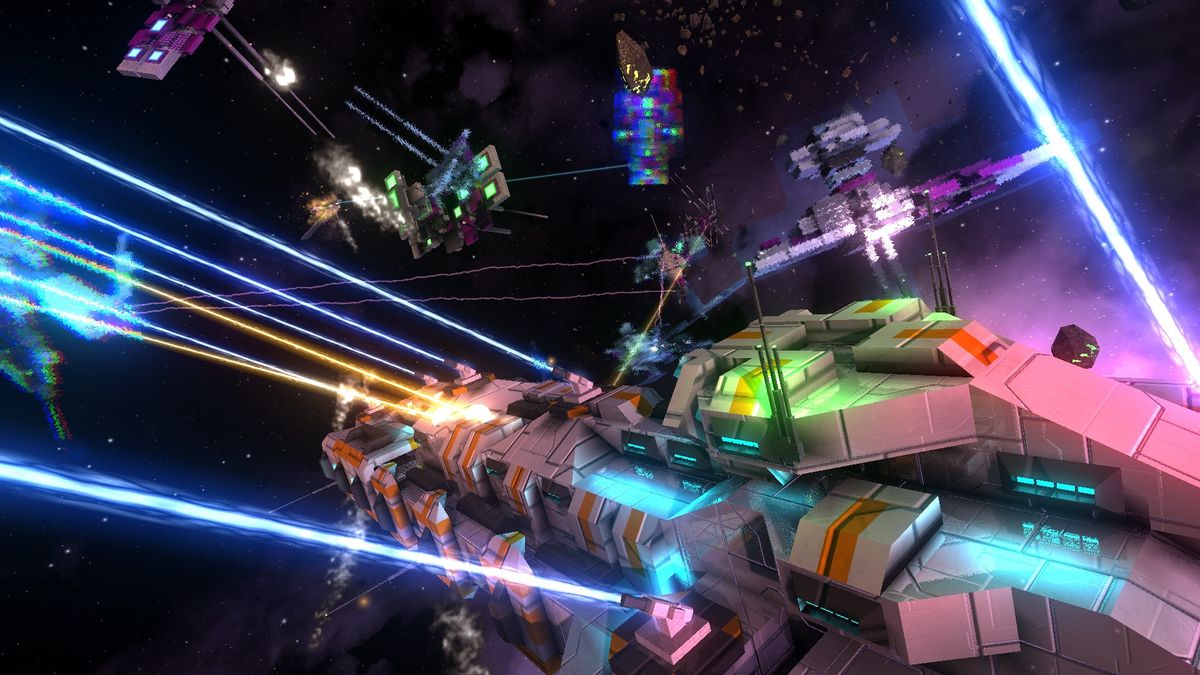 This is the chunky space sandbox I didn’t know I wanted | PC Gamer