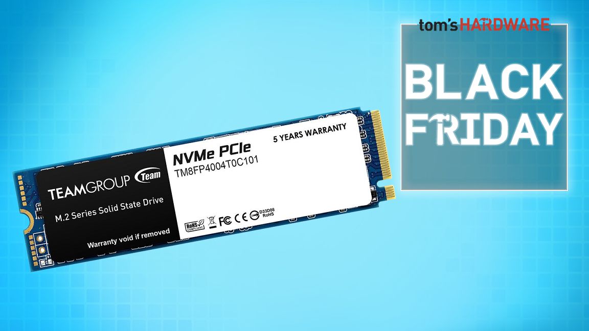Grab a 4TB PCIe 3.0 SSD for just 3 cents per GB for Black Friday | Tom ...