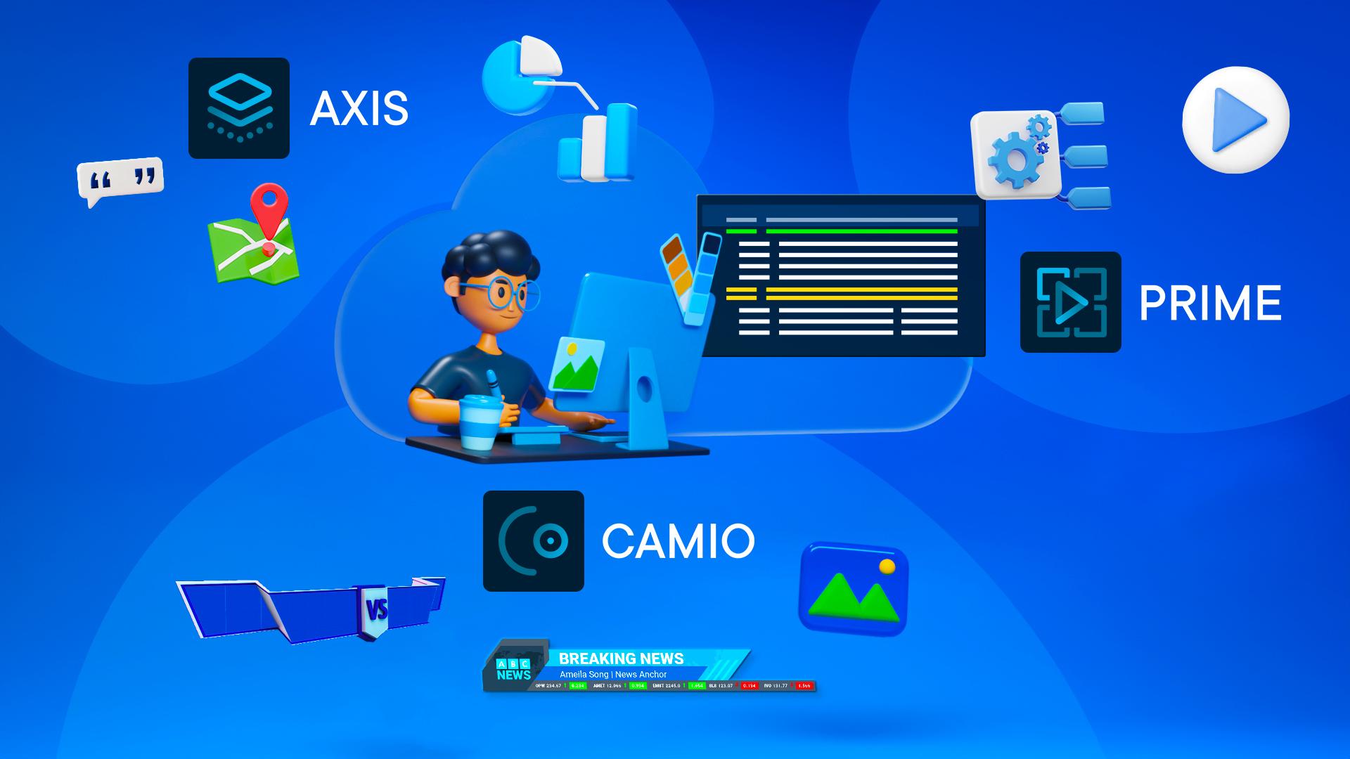 Chyron CAMIUS, AXIS Upgrades Take Entire Newsroom Workflow To The Cloud ...