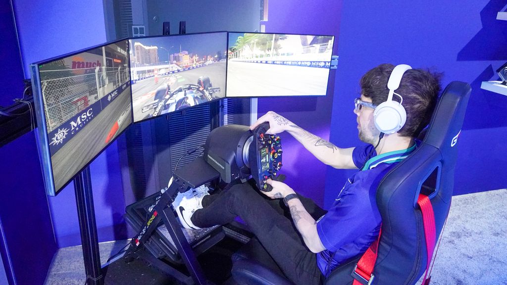 I went sim racing with the Intel Arc B580 GPU — it proves you can get ...