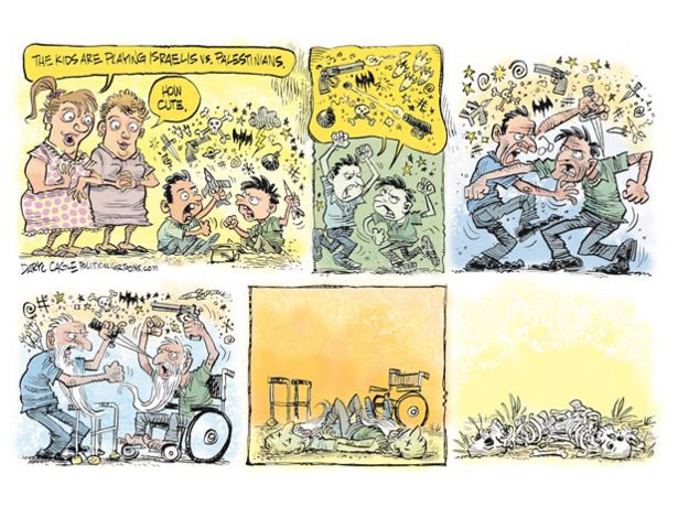 Editorial cartoon world Israel Palestine | The Week