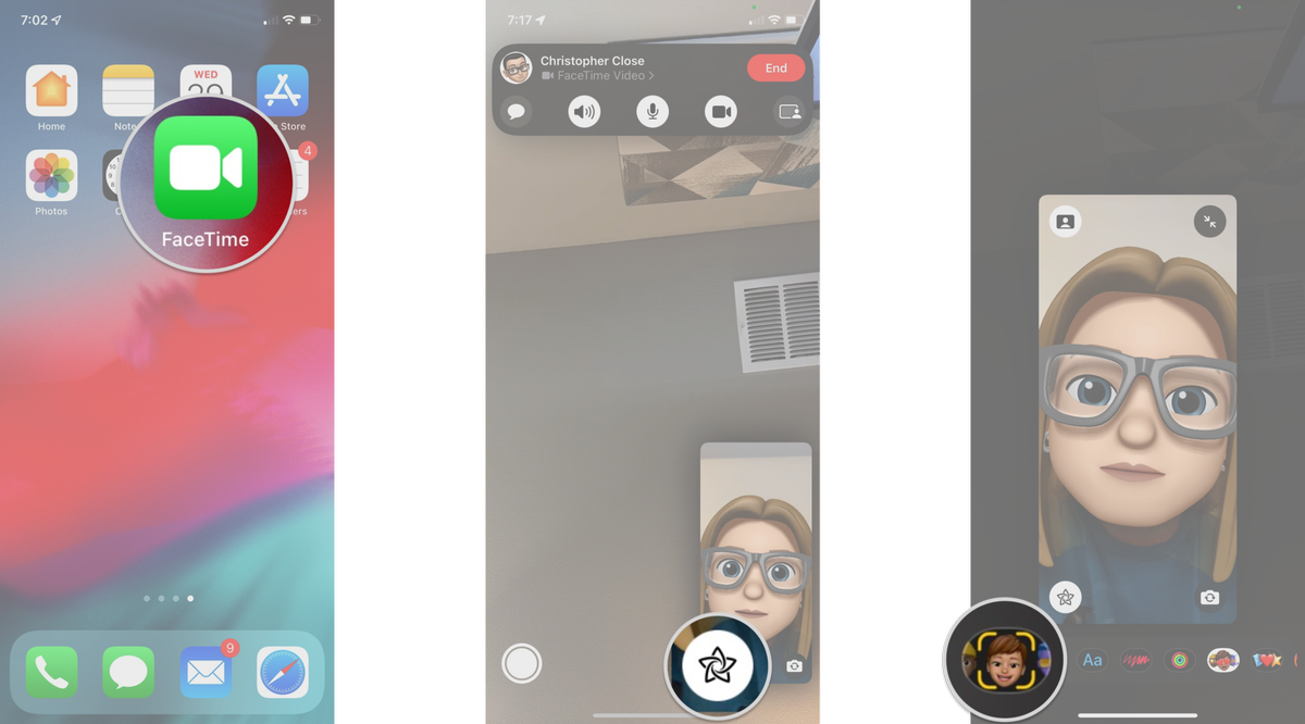 How to use Memoji, Animoji, stickers, and filters in real-time in ...