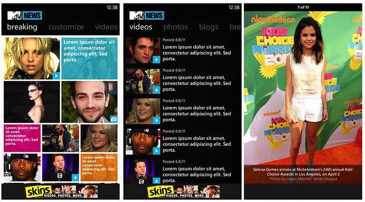 MTV News brings music news to WP7 | Windows Central