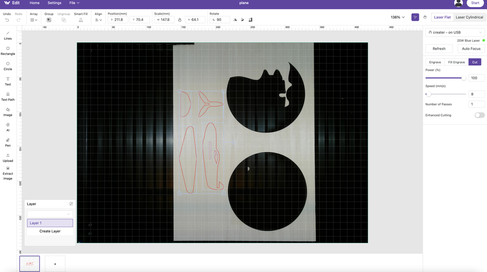 WeCreat Vision 20 Watt Review: Simple, Powerful, and Fast | Tom's Hardware