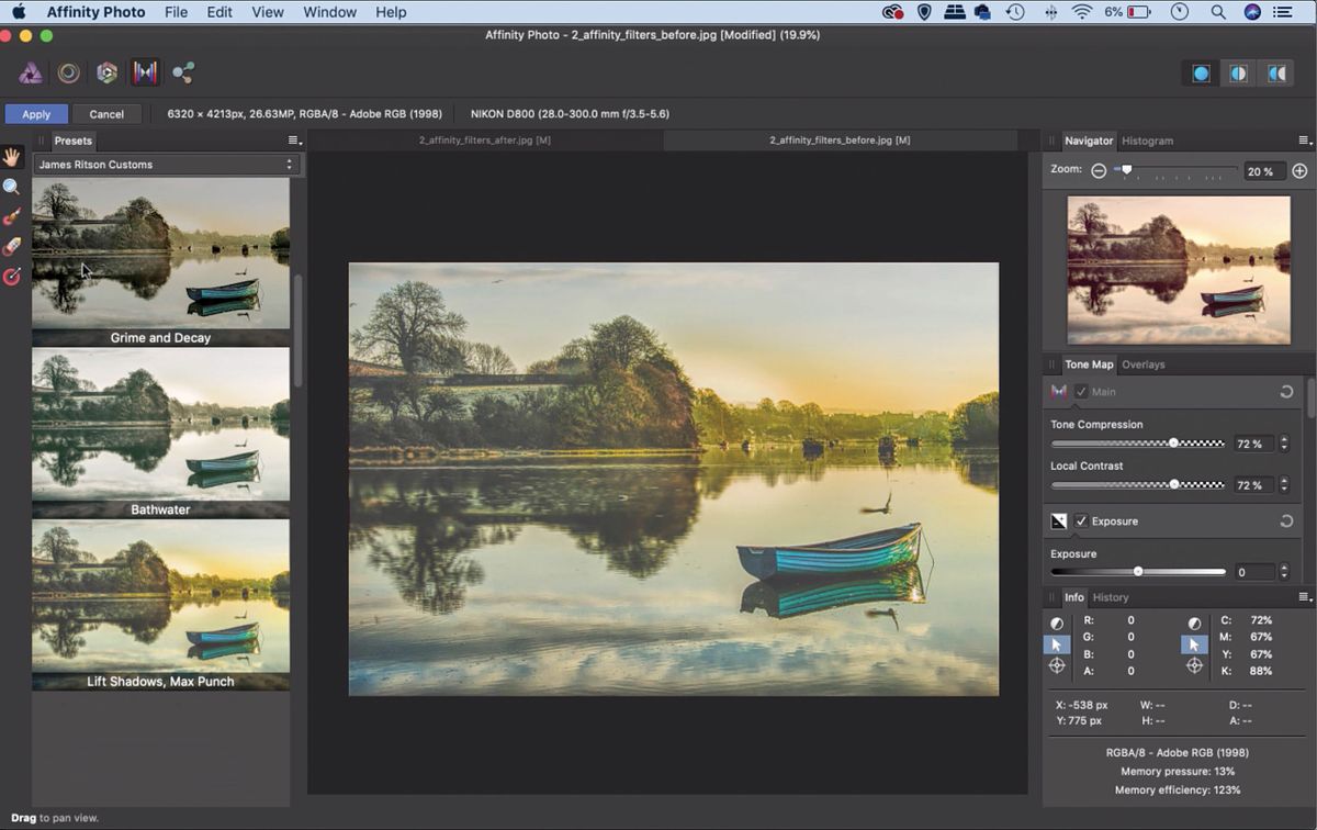 Master Live Filters in Affinity Photo and create re-editable non ...
