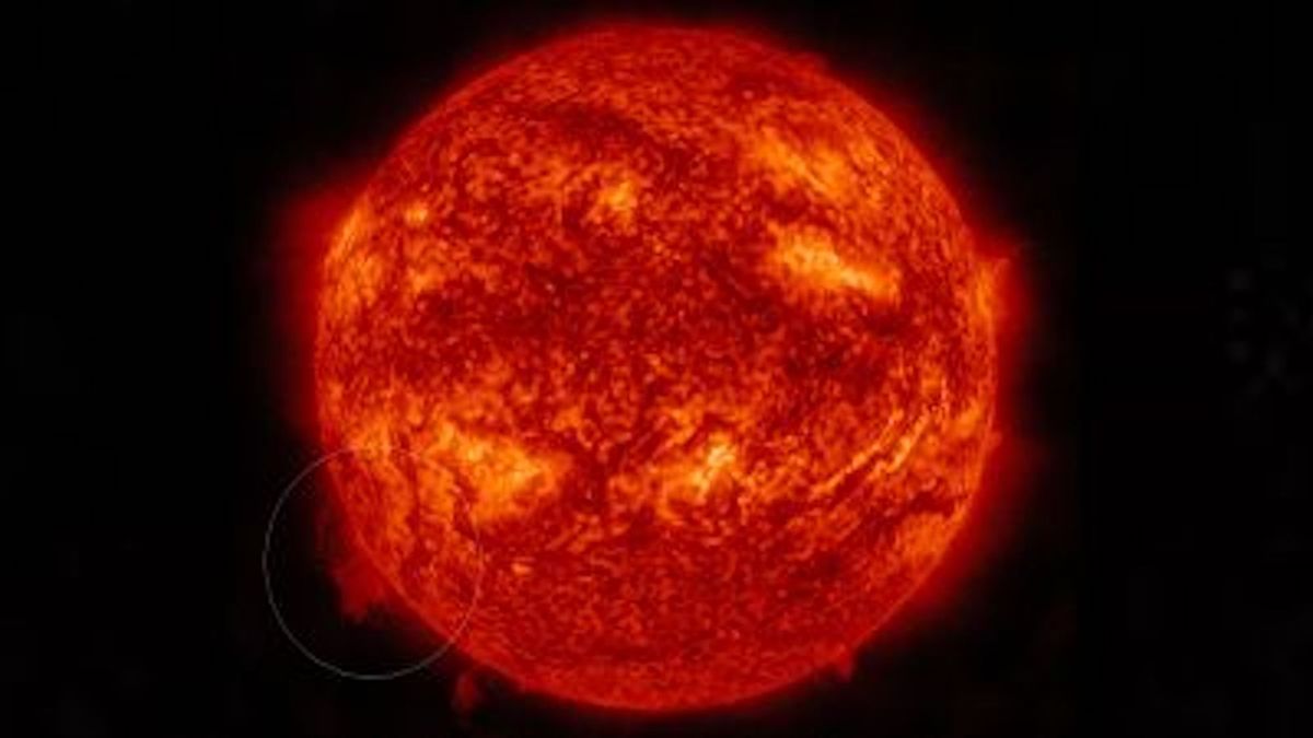 60,000-mile-tall 'plasma waterfall' seen showering the sun | Space