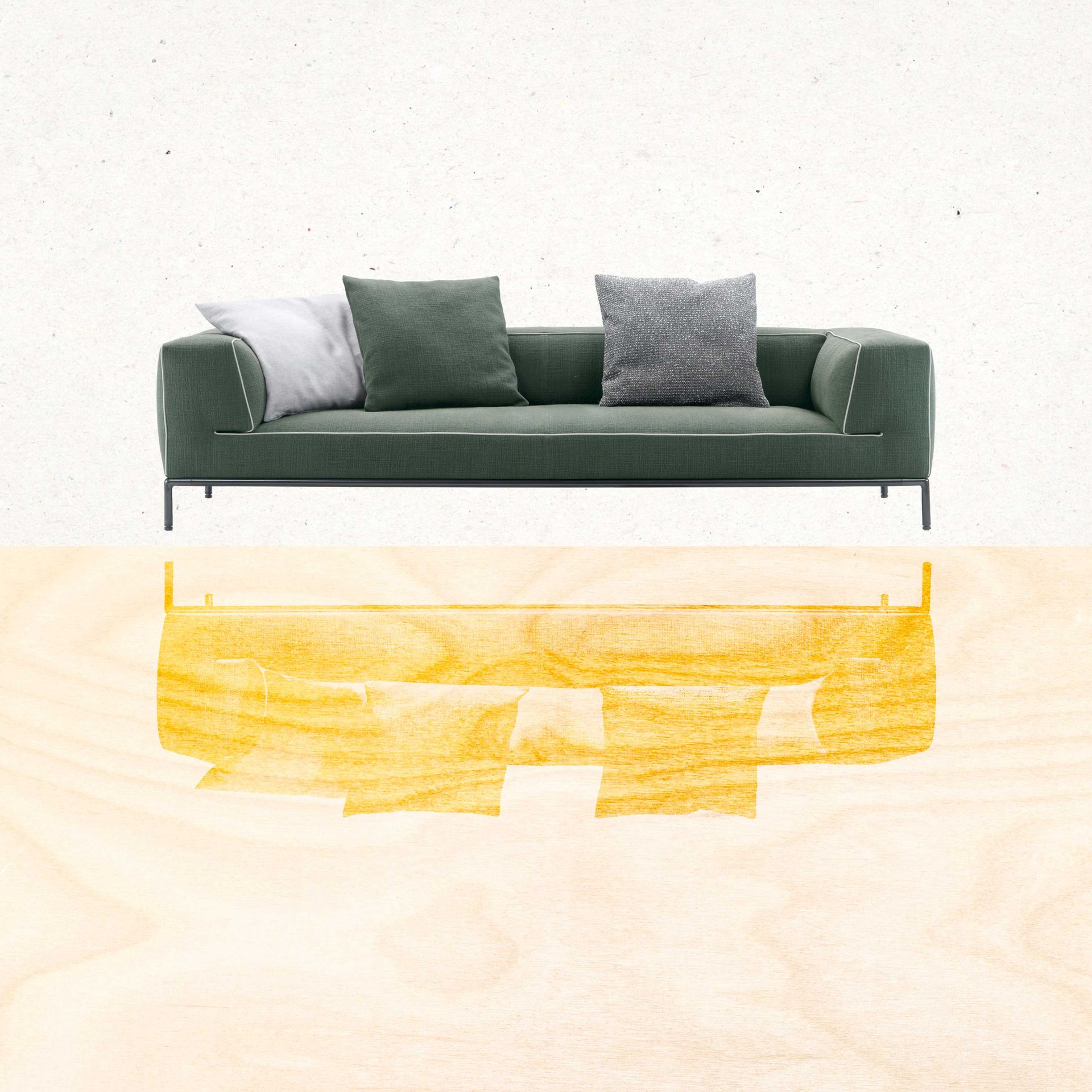Antonio Citterio's Perry sofa returns in a new light version | Wallpaper*
