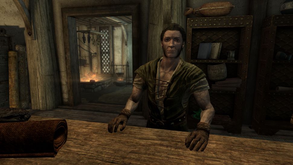 Take over an annoying Skyrim shopkeeper's shop with this mod | PC Gamer