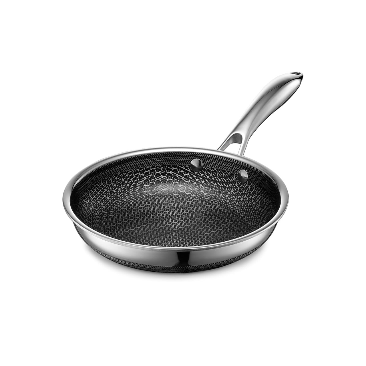 This $17 ALDI pan is a budget-friendly HexClad lookalike | Homes and ...