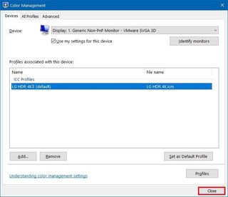 How to find the right color profile for your monitor using Windows 10 ...