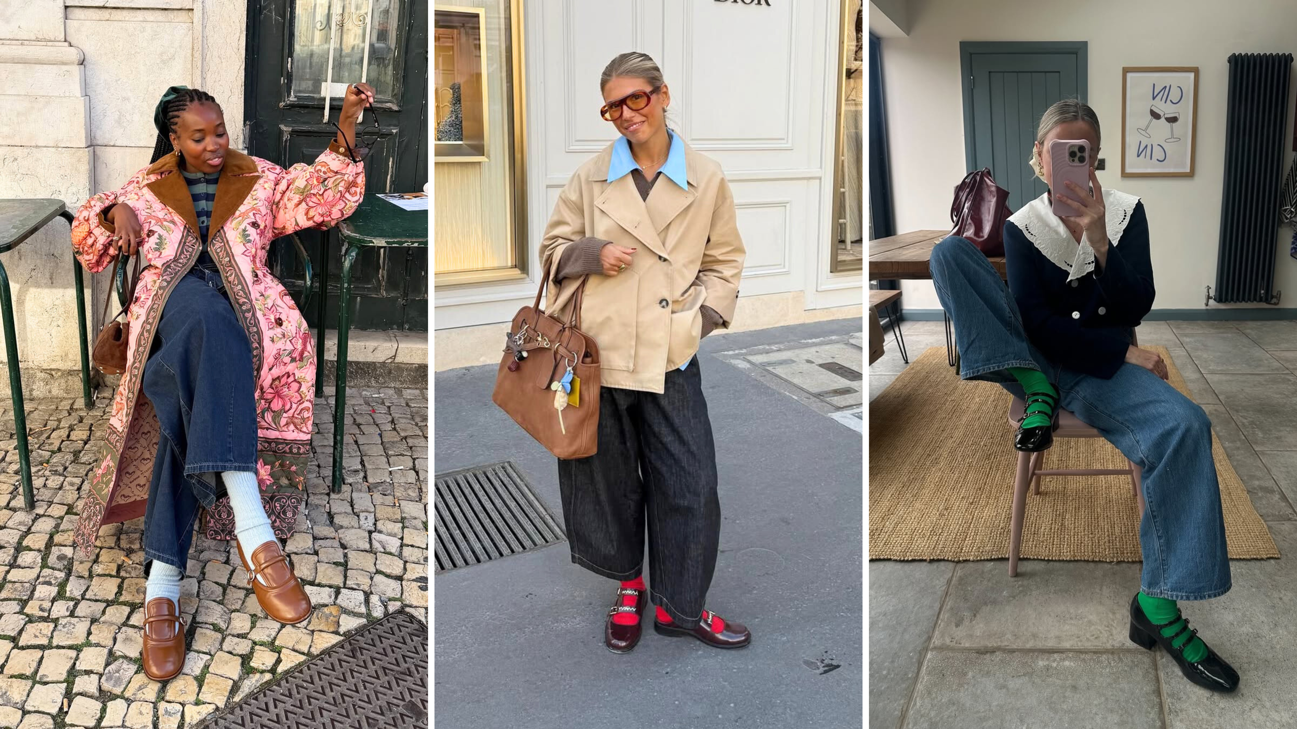 Statement Socks: The Low-Cost, Low-Effort Styling Hack To Try | Marie ...