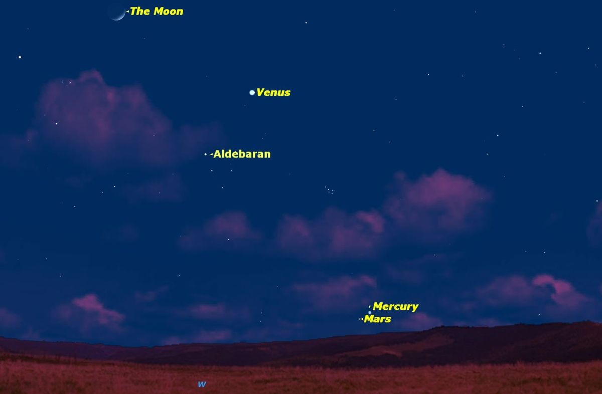 Best Night Sky Events of April 2015 (Stargazing Maps) | Space