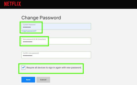 How to change your Netflix password | Tom's Guide
