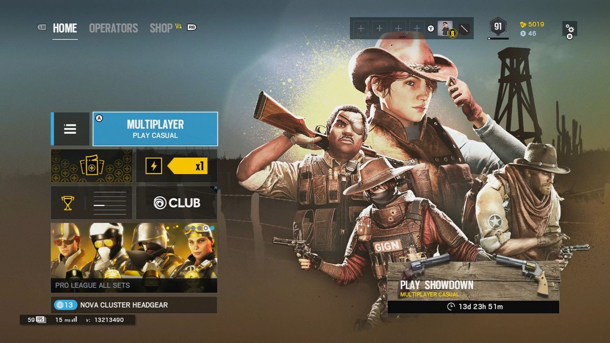 Rainbow Six Siege Wild West 'Showdown' 3 vs. 3 event now live | Windows ...