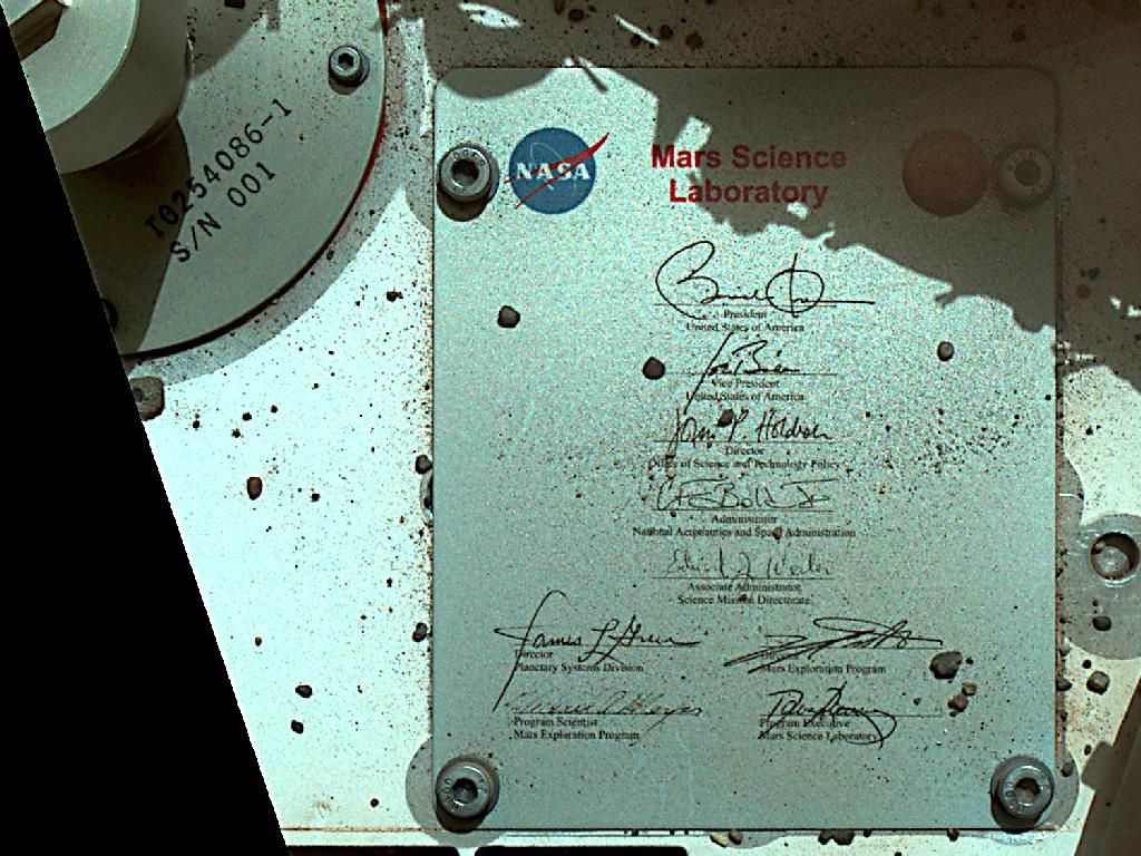 President Obama's Signature Roving Around Mars | Space