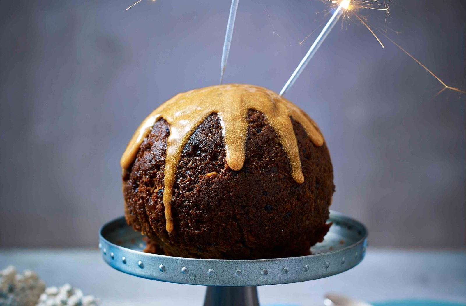 Salted caramel Christmas pudding | British Recipes | GoodtoKnow