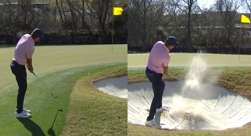 WATCH: Scottie Scheffler Holes Bunker Shot After Duffing Chip | Golf Monthly
