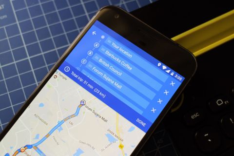 How to add multiple destinations in Google Maps | Android Central