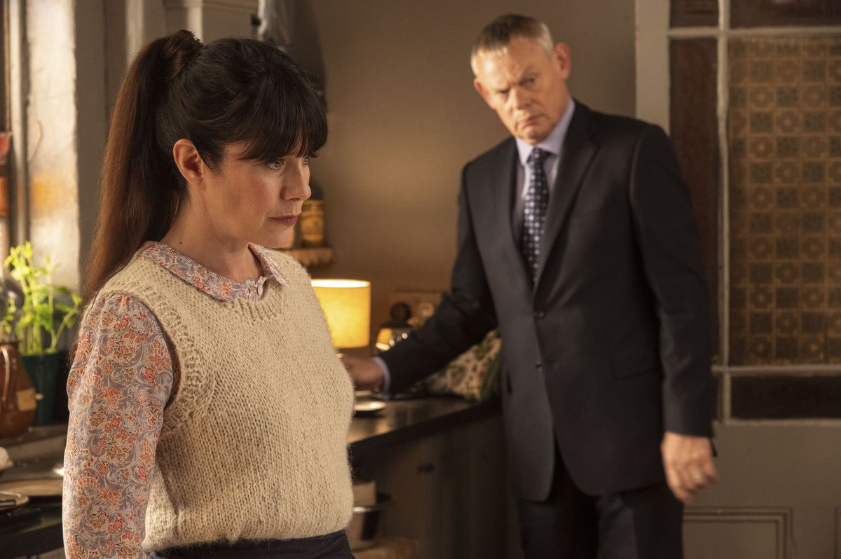 Caroline Catz on love in the final series of Doc Martin | What to Watch