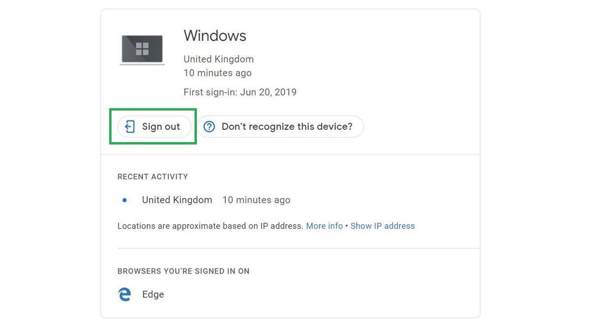 How to log out of Gmail | Tom's Guide