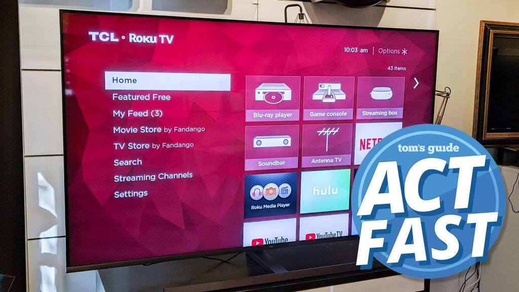 Hurry! Best Buy TV sale takes up to $390 off TCL 4K TVs | Tom's Guide