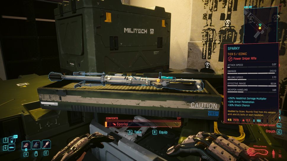 Cyberpunk 2077: Phantom Liberty Iconic weapon locations | PC Gamer